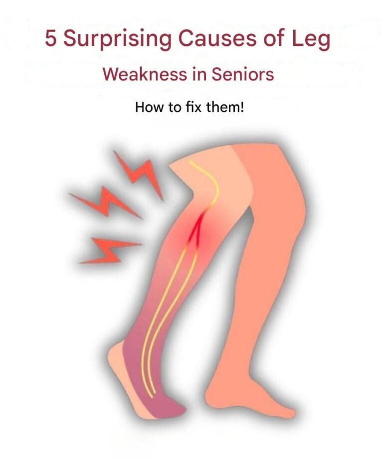 5 Surprising Causes of Leg Weakness in Seniors & How to Fix Them……. See ...